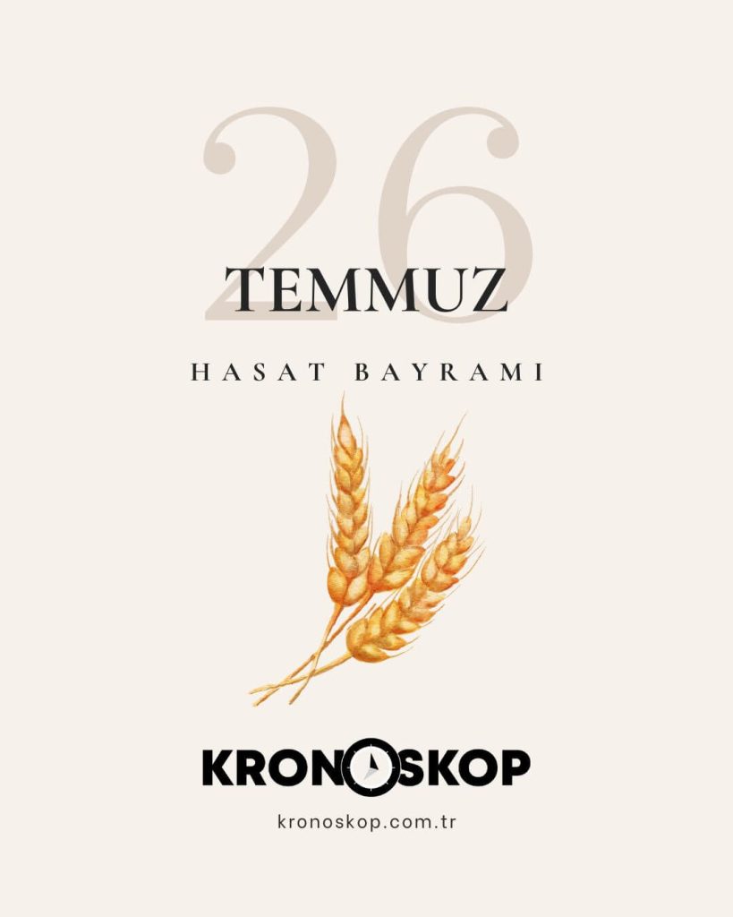 Hasat Bayramı - Kronoskop | Özel Günler Takvimi
